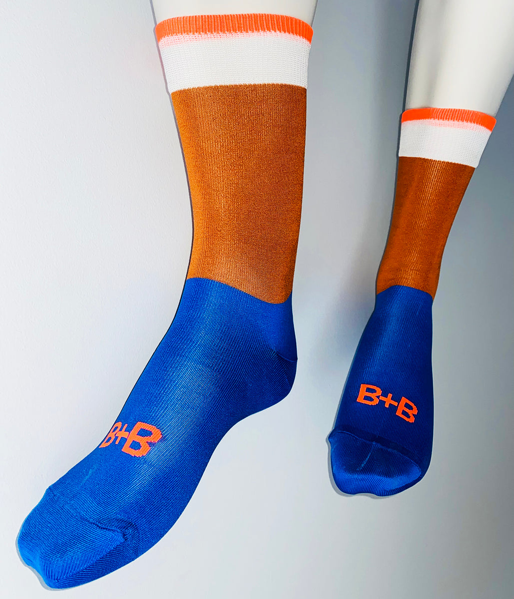 Long and Colorful Socks made in France with scottish Yarn -DNA ...